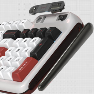 KZZI 珂芝 Z98 94键 2.4G蓝牙 多模无线机械键盘 红黑白 TTC金星轴 RGB【报价 价格 评测 怎么样】 -什么值得买