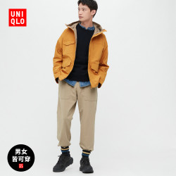 优衣库男裤_UNIQLO 优衣库 男/女装 水洗棉质运动束脚裤懒人长裤休闲裤456838多少钱-什么值得买