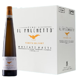 【省240元】法尔凯特起泡酒_FALCATE 法尔凯特 小鹰起泡酒女士莫斯卡托意大利进口阿斯蒂低醇甜型气泡白葡萄酒 阿斯蒂甜白微起泡黄帽）整箱 ...