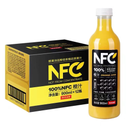 农夫山泉NFC果汁_NONGFU SPRING 农夫山泉 NFC果汁 橙子/芒果 900ML*2瓶多少钱-什么值得买