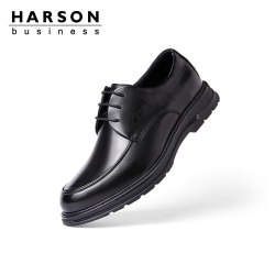 哈森男士商务鞋_HASEN 哈森 Harson/哈森2023新款真皮商务休闲皮鞋英伦高档西装皮鞋伴郎男鞋多少钱-什么值得买