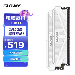 光威内存_GLOWAY 光威 天策系列 DDR4 3600MHz 台式机内存 马甲条 皓月白 32GB 16GB*2多少钱-什么值得买