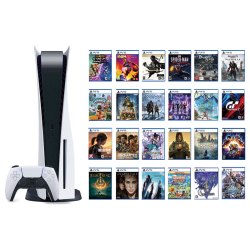 【省25元】PlayStation游戏机_PlayStation SONY 索尼 PS5游戏主机 PlayStation®5光驱版+24大作选 ...