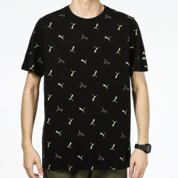 彪马运动T恤_PUMA 彪马 男子夏季时尚休闲运动满印花短袖T恤 533142-51-73-80多少钱-什么值得买