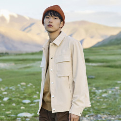 卡宾男上装_Cabbeen 卡宾 春新款灯芯绒夹克外套男刺绣休闲时尚青年外套男多少钱-什么值得买