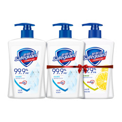 舒肤佳手足护理_Safeguard 舒肤佳 99.9%抑菌洗手液家用装420g*3(2纯白+1柠檬)正品官方品牌多少钱-什么值得买