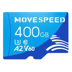 【省30元】移速microSD存储卡_MOVE SPEED 移速 YSTFT300 A2 U3 V60 400GB Micro SD卡多少钱-什么值得买