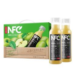 【省50元】农夫山泉纯果汁_NONGFU SPRING 农夫山泉 NFC 苹果汁 300ml*10瓶多少钱-什么值得买