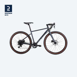 迪卡侬骑行运动_DECATHLON 迪卡侬 GRAVEL 520砾石路面瓜车 自行车 967048多少钱-什么值得买