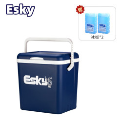 爱斯基保温箱_Esky 爱斯基 26L蓝盖车载家用外卖保温箱冷藏箱 便携户外小冰箱保鲜箱附2冰板多少钱-什么值得买