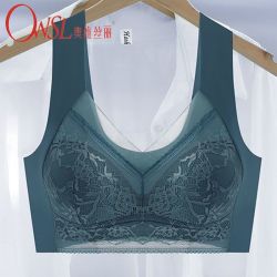 奥维丝丽袜子_OWSL 奥维丝丽 无痕女士内衣女聚拢防下垂美背心提胸上托女士运动文胸罩多少钱-什么值得买