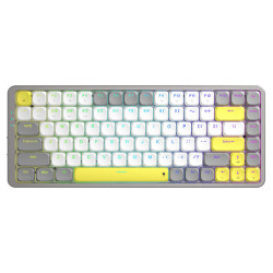 【省70元】红龙键盘_REDRAGON 红龙 TL84-B 82键 有线机械键盘 晨曦初露 高特矮青轴 RGB多少钱-什么值得买