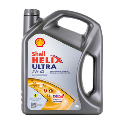 【省45元】壳牌车用润滑油_Shell 壳牌 HELIX ULTRA系列 超凡灰喜力 5W-40 SN PLUS级 全合成机油 4L 欧版多少 ...