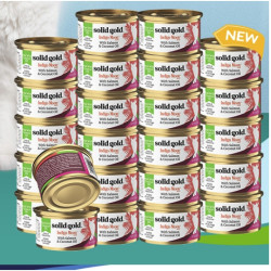 【省176.45元】素力高猫咪湿粮/罐头_solid gold 素力高 椰子油金枪鱼猫罐头 85g*24罐多少钱-什么值得买