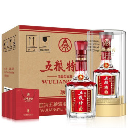 【省31元】五粮液白酒_WULIANGYE 五粮液 宜宾五粮液股份 52度浓香型白酒 五粮特曲珍品 500ml*6瓶 整箱装多少钱-什么值得买