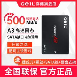 金邦固态硬盘_GeIL 金邦 A3 2TB sata3.0固态硬盘2.5寸SSD 台式机笔记本电脑硬盘多少钱-什么值得买