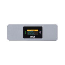 ITGZ移动硬盘盒_ITGZ 智能可视化屏显M.2硬盘盒 双协议NVMe/NGFF多少钱-什么值得买