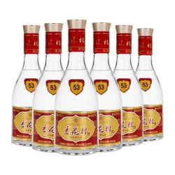 【省147.4元】整箱白酒_汾酒 杏花村酒53度杏花村475ml*6瓶整箱 清香型白酒多少钱-什么值得买