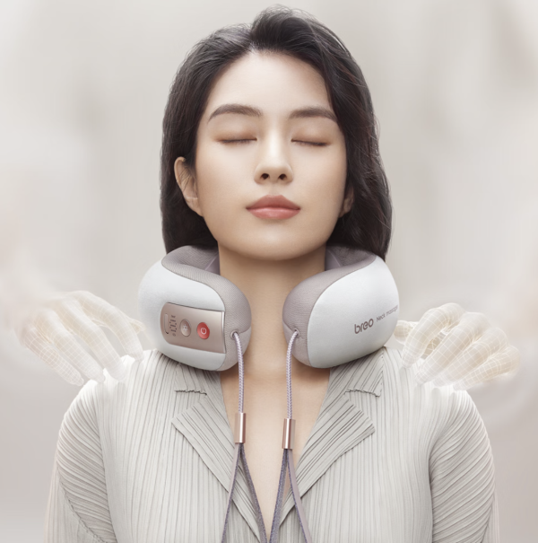 按摩器_breo 倍轻松 Neck 5 肩颈按摩器-什么值得买