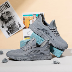 【省55元】沙驰男士休闲鞋_SATCHI 沙驰 舒适百搭网面鞋平底男休闲鞋运动鞋跑步鞋多少钱-什么值得买