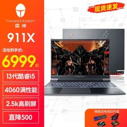 雷神笔记本电脑_ThundeRobot 雷神 911X猎荒者笔记本电脑2.5K高刷屏 i5-13500H/RTX4060官方标配：16G内存/512g固态硬盘多少钱-什么值得买