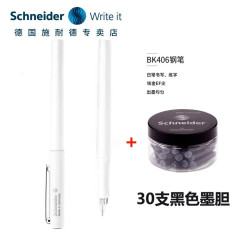 施耐德电气日常办公_Schneider Electric 施耐德电气 施耐德（Schneider） 原装进口钢笔BK406可换墨囊EF尖0. ...