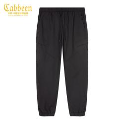 卡宾男裤_Cabbeen 卡宾 男装潮流休闲运动裤新款宽松简约卫裤束脚Y多少钱-什么值得买