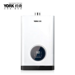 YORK约克智能恒温燃气热水器JSQ23-GC12精准变频恒温 EC0节能省气 低水压启动 大屏触控 免费上门安装【报价 价格 评测 怎么样】 -什么值得买