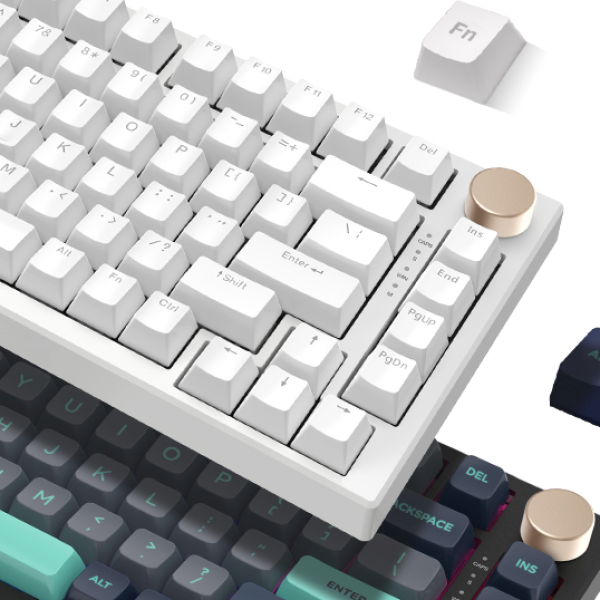 VGN N75 82键 有线机械键盘 极光白 高特青轴 单光【报价 价格 评测 怎么样】 -什么值得买