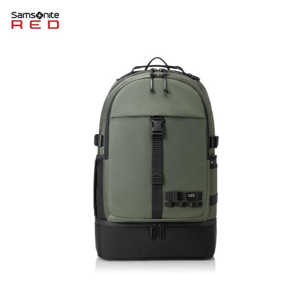 新秀丽（Samsonite）Samsonite双肩包2022新款大容量电脑包运动时尚背包 QK8 卡其色【报价 价格 评测 怎么样】 -什么值得买