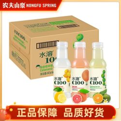 农夫山泉咖啡_农夫山泉 NONGFU SPRING 水溶C100柠檬味445ml*12瓶饮料整箱特批价西柚青皮桔味多少钱-什么值得买