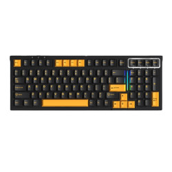 ROYAL KLUDGE无线键盘_ROYAL KLUDGE R98 三模机械键盘 99键 烟雨轴多少钱-什么值得买