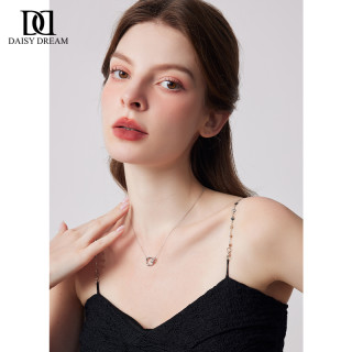 Daisy dream 999纯银莫比乌斯环吊坠网红项链女轻奢小众设计时尚高级感锁骨链【报价 价格 评测 怎么样】 -什么值得买