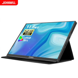 JOHNWILL显示器_JOHNWILL HD-116 便携显示器（1920*1080、60Hz、2ms、HDR400）多少钱-什么值得买