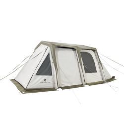 【省3600元】牧高笛帐篷_MOBI GARDEN 牧高笛 MOBIGARDEN）揽盛3一体式充气帐篷 晨雾白（配打气筒）多少钱-什么值得买