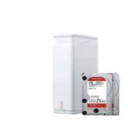 【省150元】极空间网络存储_ZSpace 极空间 私有云Q2C 四核Nas网络存储服务器 双盘位 （配2块4T西数红盘PLUS硬盘）多少钱-什么值得买