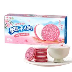 奥利奥常温蛋糕_OREO 奥利奥 夹心饼干桃花米酿味194g早餐休闲零食小吃多少钱-什么值得买