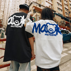 nuthink男上装_nuthink 美式街头滑板短袖男款潮牌宽松oversize情侣款t恤夏季潮流蝙蝠袖多少钱-什么值得买