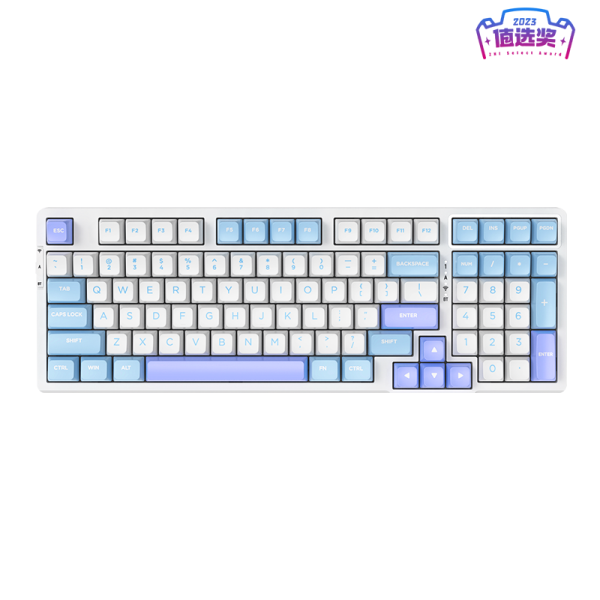 VGN V98 Pro 97键 2.4G蓝牙 多模无线机械键盘 海盐 Box冰淇淋轴Pro RGB【报价 价格 评测 怎么样】 -什么值得买