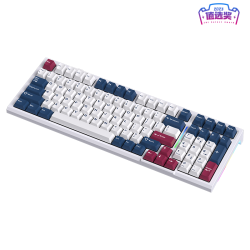 ROYAL KLUDGE无线键盘_ROYAL KLUDGE R98 三模机械键盘 99键 TTC钢铁轴多少钱-什么值得买