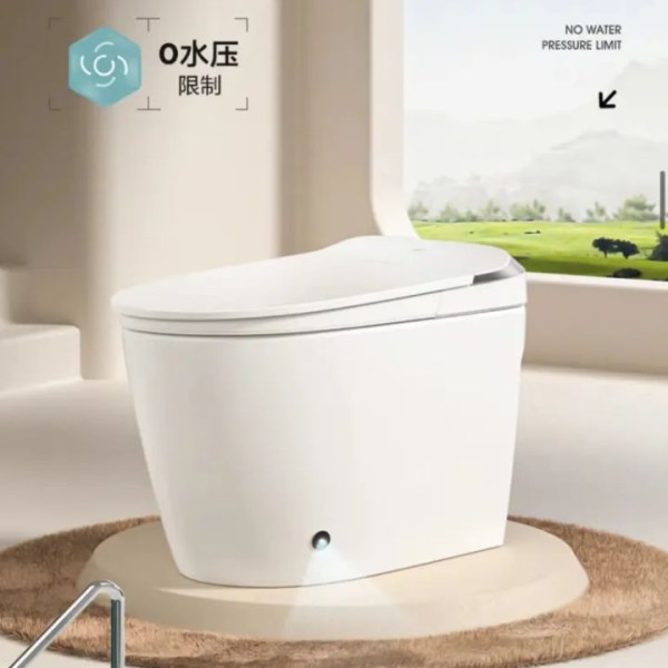 智能马桶_低至2899元！有了这款真“0”压设计的九牧ZS520I智能马桶，脏污一冲就干净！-什么值得买