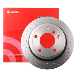 【省297元】布雷博刹车盘/片_brembo 布雷博 刹车盘前盘2轮打孔盘多少钱-什么值得买