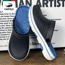 【省300元】卡帝乐鳄鱼男式拖鞋_CARTELO 卡帝乐鳄鱼 [线下专柜同款] 新款洞洞鞋凉拖鞋休闲鞋花园鞋沙滩拖鞋透气软底包头凉鞋男鞋多少钱-什么值得买