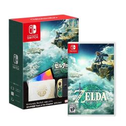 任天堂游戏机_Nintendo 任天堂 港版 Switch 游戏主机 OLED版《塞尔达传说：王国之泪》限定机+NS游戏卡带《塞尔达传说2 王国之泪》多少钱-什么值得买