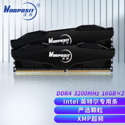 沃存内存_Wodposit 沃存 32GB(16G×2)套装 DDR4 3200 台式机内存条 Intel专用条多少钱-什么值得买