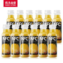 【省27元】农夫山泉饮料_NONGFU SPRING 农夫山泉 冷藏型 NFC 100%橙汁 300ml多少钱-什么值得买