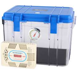 锐玛相机包_EIRMAI 锐玛 R10 单反相机干燥箱 防潮箱 密封镜头电子箱 中号 内置大号吸湿卡 炫蓝色多少钱-什么值得买