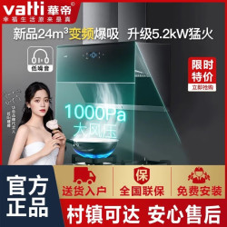 华帝烟灶套装_VATTI 华帝 抽油烟机i11142+5.2kw燃气灶套装AI变频热水洗多少钱-什么值得买