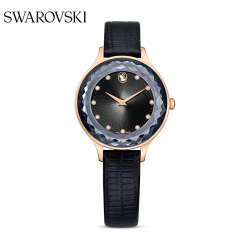 施华洛世奇手表_SWAROVSKI 施华洛世奇 品牌官方直售 施华洛世奇 OCTEA NOVA 手表 黑色 5650033多少钱-什么值得买