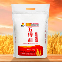 五得利米面杂粮_五得利 WUDELI/五得利六星超精小麦粉2.5kg家用通用粉5斤多少钱-什么值得买